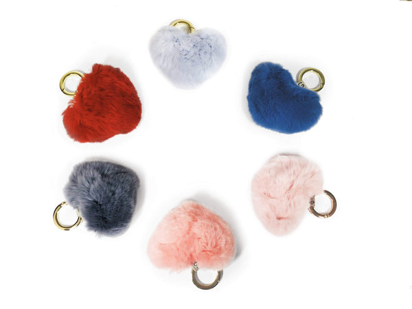 Plush Heart Keychain - The UGG Boots